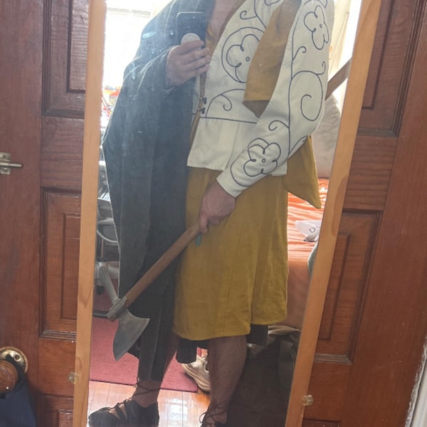 Irish Doublet Ionar - Traditional Irish Jacket - Gaelic Costume ...