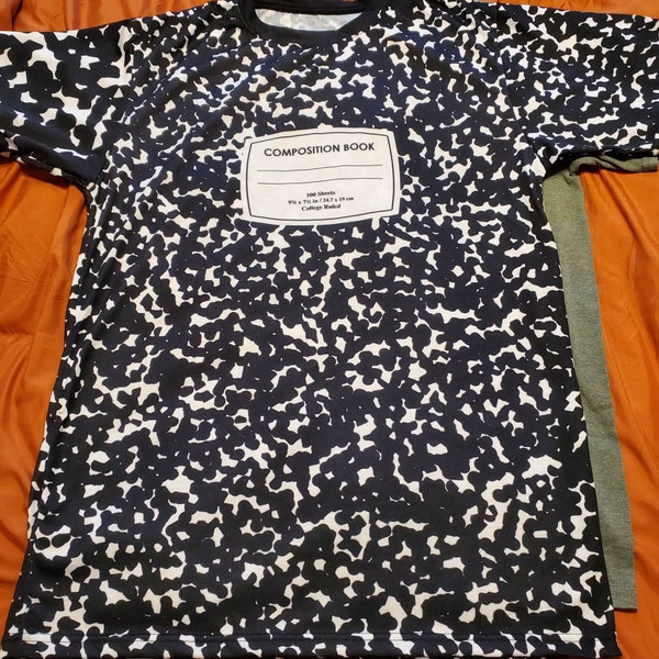 Composition Book Pencil Case, Notebook Cover Accessories Pouch or ...