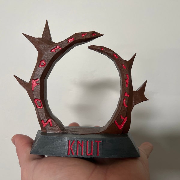 Customizable Valheim Inspired Portal - Handpainted - Low Poly - Etsy