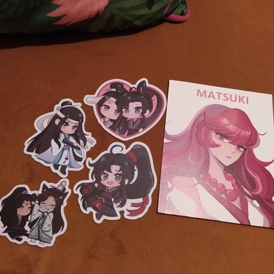 MXTX Acrylic Keychain and Stickers TGCF heaven Officials - Etsy Canada