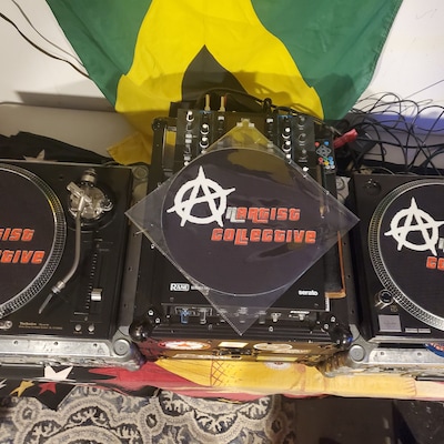 Custom Printed DJ Turntable Slipmats Record Pads With Your Photo, or ...