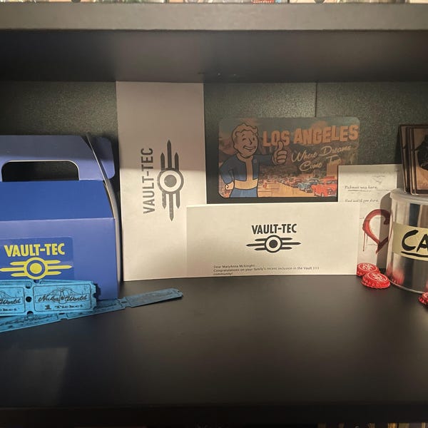 Un-official Handmade Fallout 4 Gift Box - Etsy
