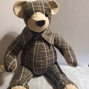 Simple Memory Bear Pattern 18 Easy Bear Pattern Memorial Bear Sewing ...