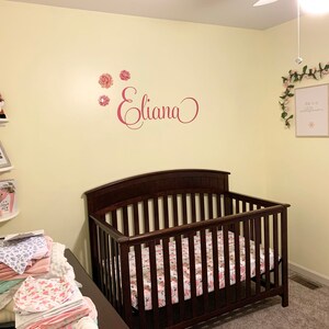 Girls Name Wall Decal Girls Bedroom Decor Baby Girls - Etsy