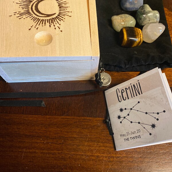 GEMINI Zodiac Crystal Set | Crystals for Gemini | Zodiac Crystal Set ...