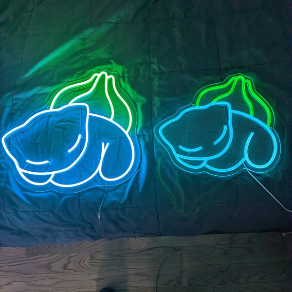 BULBASAUR LED Neon Sign, Custom Neon, Neon Light - Etsy