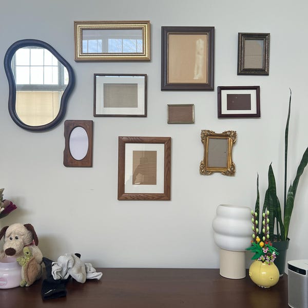 Gallery Wall Frames | Assorted Frame Bundle | Vintage Picture Frames ...