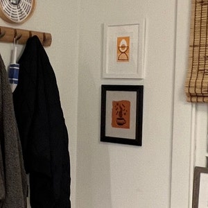 Crab Party Linocut Block Print Crustacean Ocean Life - Etsy