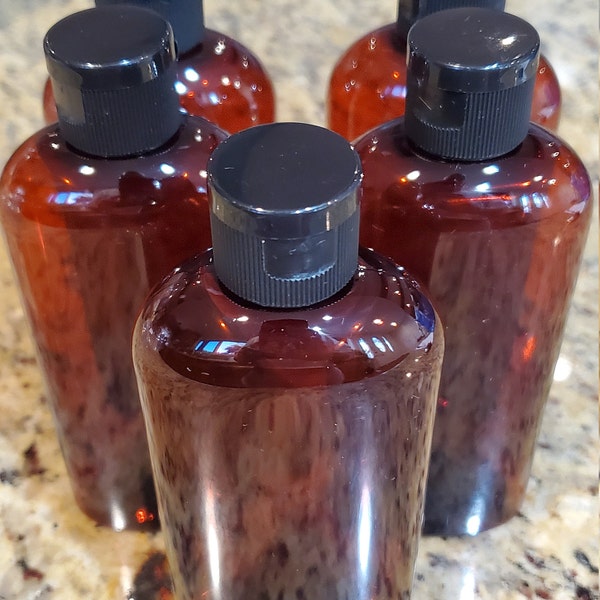 Plastic Bottles PET Cosmo Oval Liquid Bottles Snap Close Flip Top Cap 4 ...