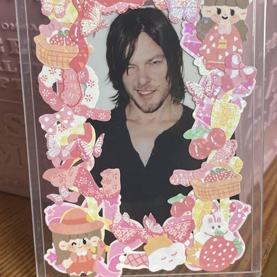 Norman Reedus Fan Photocard, Twd Fan Art, the Walking Dead Fan Merch - Etsy