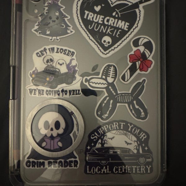 Late Night Readers Club, Book Club Stickers, Ghost Stickers, Book Club ...