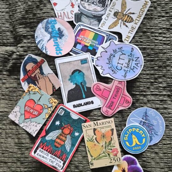 Halsey Stickers (hfk/badlands) - Etsy