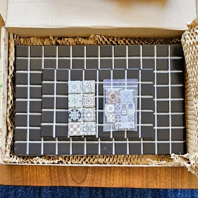 Scale Miniature Brick, School Project, Diorama Scenery Building, Mini ...