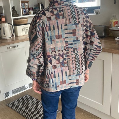 Batwing Jacket / Narrow Cuffs / Boxy Jacket / Jacket With Pockets ...