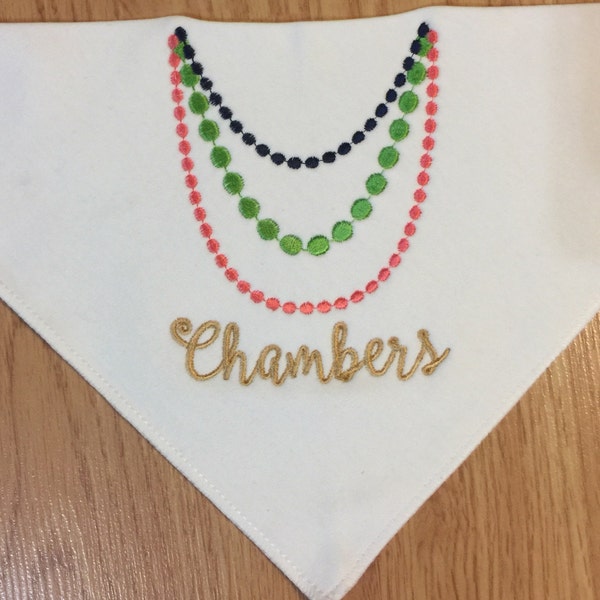 Pearls Necklace Embroidery Design Machine Embroidery INSTANT DOWNLOAD ...