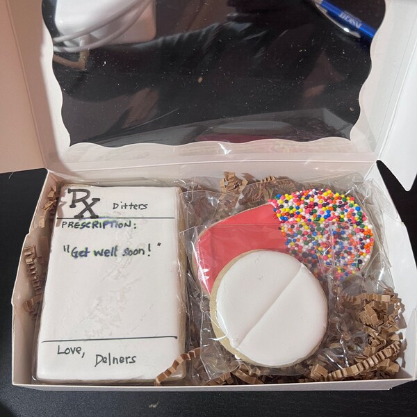 Get Well Personalized Prescription Cookies: PLEASE READ DESCRIPTION ...