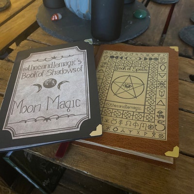 Moon Magic Book of Shadows - Etsy
