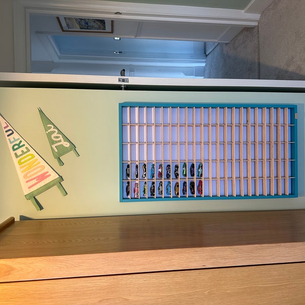 Display for Hot Wheels Cars, 1/64 Diecast Car Garage Matchbox Display ...