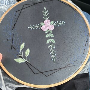 Bundle Set of Hand Embroidery Pattern Design Embroidery Set Flower ...