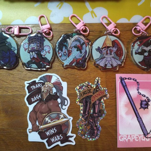 2in Fromsoft Acrylic Charms - Etsy