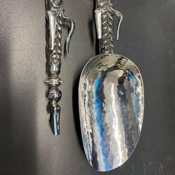 Forged spider Hand Forged Stainless Steel Souvenir Amulet Workshop - Etsy