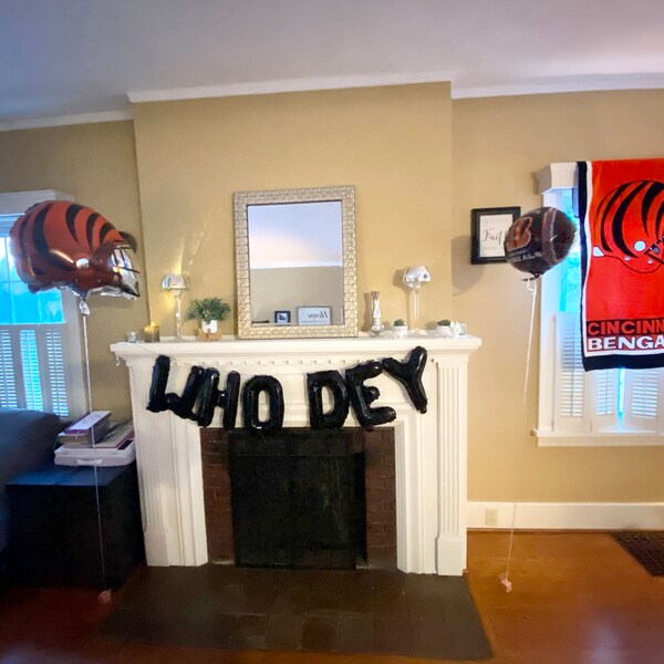 CINCINNATI BENGALS Bengals Football Cincinnati Bengals Balloons Super ...
