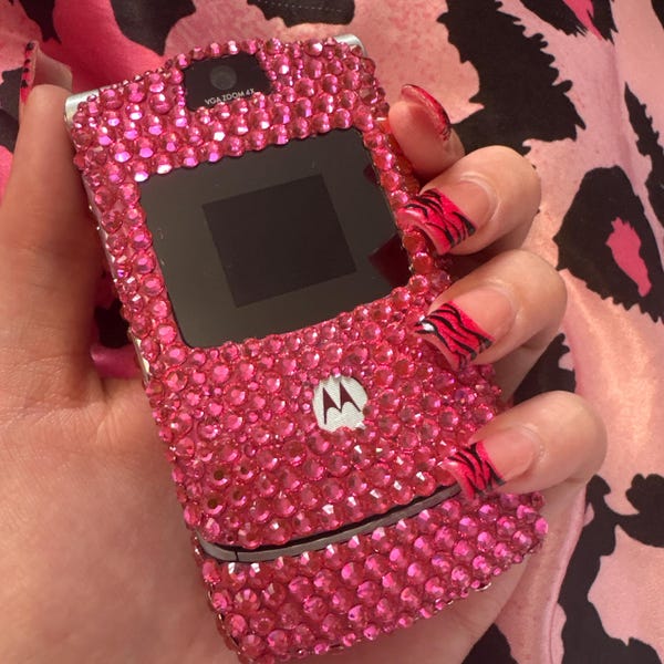 Mini Vaseline Rhinestone Keychain - Etsy