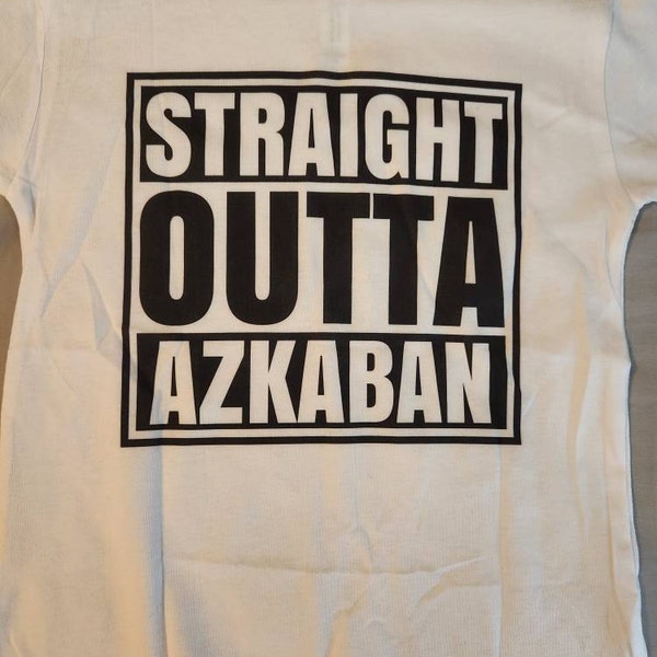 Straight Outta Azkaban Shirt Unisex, Nerd Shirt, Fantasy Shirt, Wizard ...