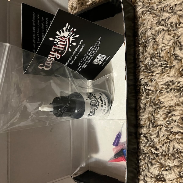 Easy.ink™ Freehand Temporary Tattoo Ink Full Kit,super DARK INK. Fruit ...