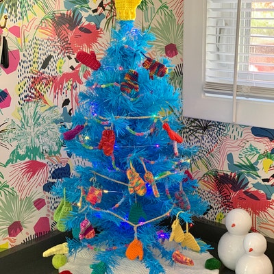 Mitten Key Chain / Handmade Mini Mitt Quarter Keeper Keychain / Mitten ...