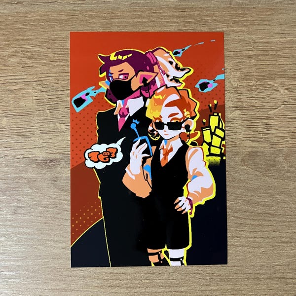 SPLATOON - Agents Stickers - Etsy