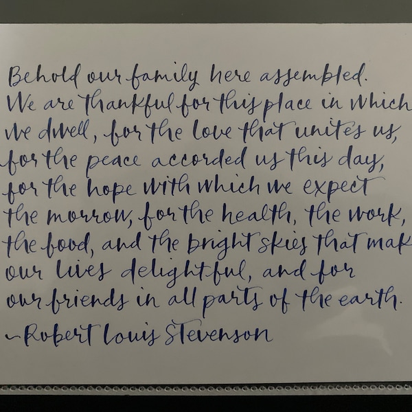 Personalized Tooth Fairy Letter in Hand Written Calligraphy for Child's ...