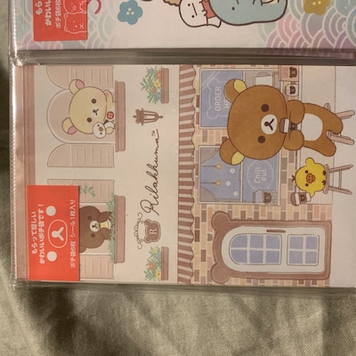 New Rilakkuma Puffy Seal Sticker Sheet - Etsy