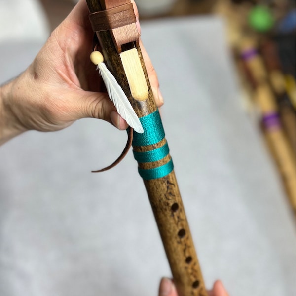 Native American Bamboo Flute: Custom Made, Pentatonic Scale - Etsy