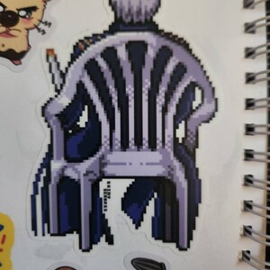 Final Fantasy VII Remake Pixel Art Stickers Cloud Strife, Sephiroth ...