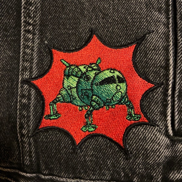 Starbug (red Dwarf) Custom Embroidered Iron-on Patch - Etsy