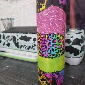 Rainbow Tangram Vinyl Rainbow Neon Cheat Tangram Print - Etsy