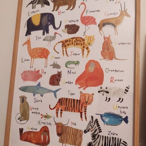 Dog Breeds Alphabet Print A-Z Identification Poster Chart - Etsy