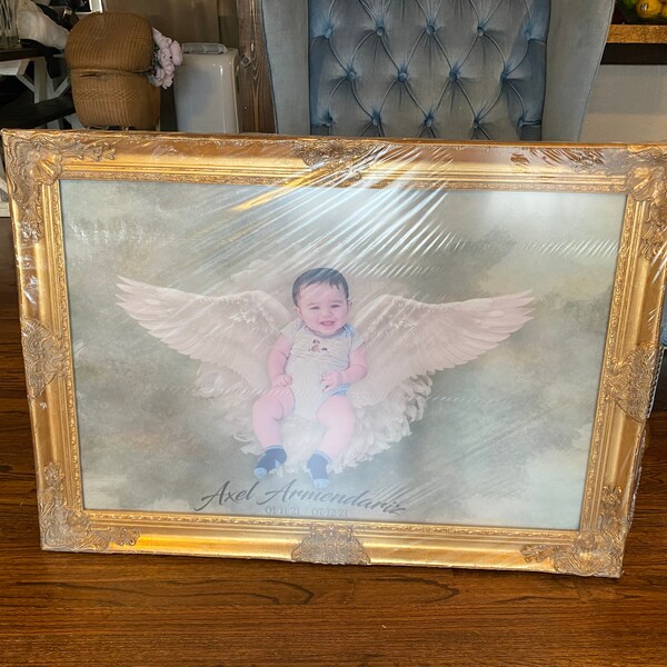 Newborn Digital Background Angel Feather Loss Lost Passed White Fluff ...