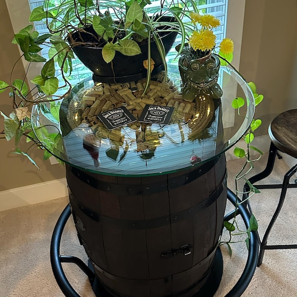 Whiskey Barrel Footrest, Fits Any Standard 53 Gallon Whiskey Barrel ...