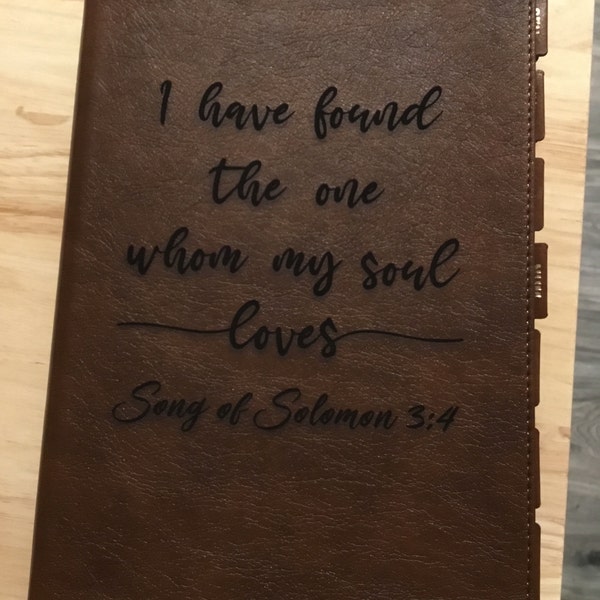 Engraved Bible | Personalized Bible | Custom Laser Engraved Bible | NLT ...