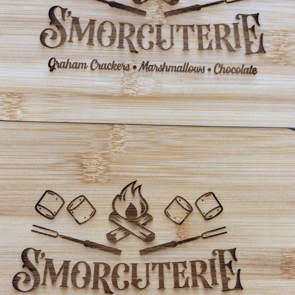 Smorcuterie Svg, Charcuterie Board Svg, S'mores Board Svg, Camping Svg ...