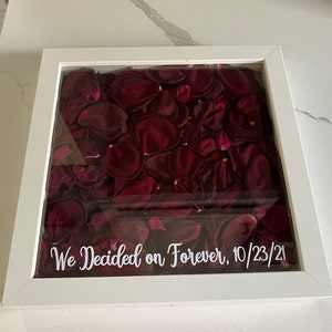 Personalized Wedding Shadow Box Wedding Gift Wedding Shower | Etsy