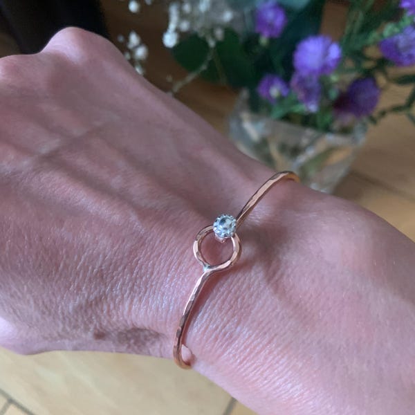 Large Scarf Ring, Hammered Copper Scarf Slide Buckle. Hand Forged Copper, Linen Scarf Retainer 8 ...