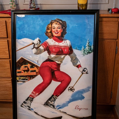 A Polished Performance Gil Elvgren Premium Pinup - Etsy