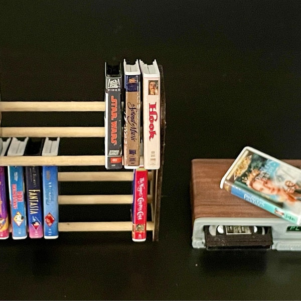 Mini 1:12 VHS (A-J Titles) Tapes Choose the Movie! Retro 80's Movies in ...