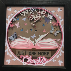 3D Love Roses Shadow Box, Valentines Day Shadow Box, Layered Paper Art ...