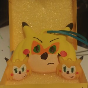 3d Printed Sonichu Medallion - Etsy