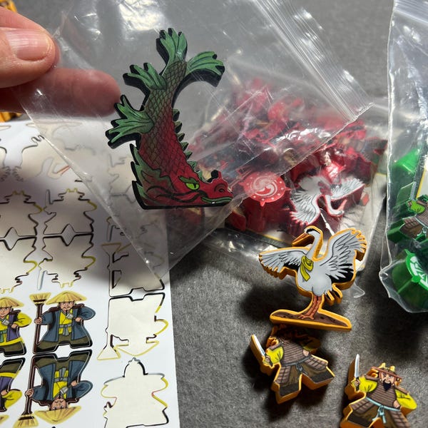ROOT Underworld Meeple Stickers Upgrade Pack Decals Kit for ROOT ...
