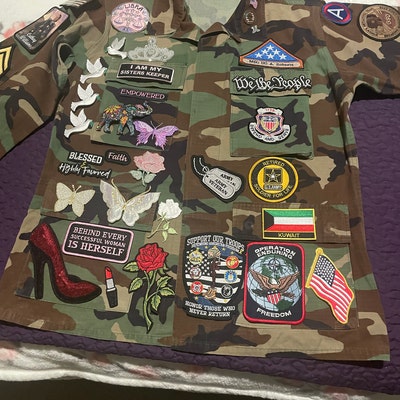 Large Red Wine Lace Angel Wing Appliques Mirror Pair Set of 2 Shoulder ...